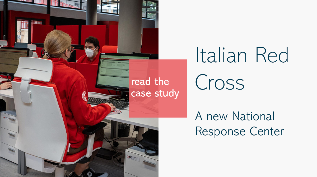 Beta 80 - Case Study - Italian Red Cross: a new National Response Center